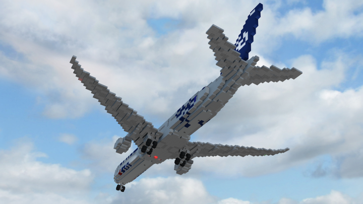 Avteam Boeing 767-400ER Minecraft Map