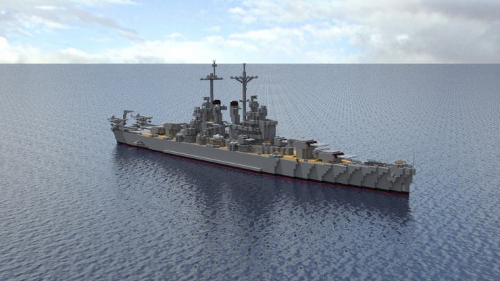 Cleveland-class Cruiser Minecraft Map