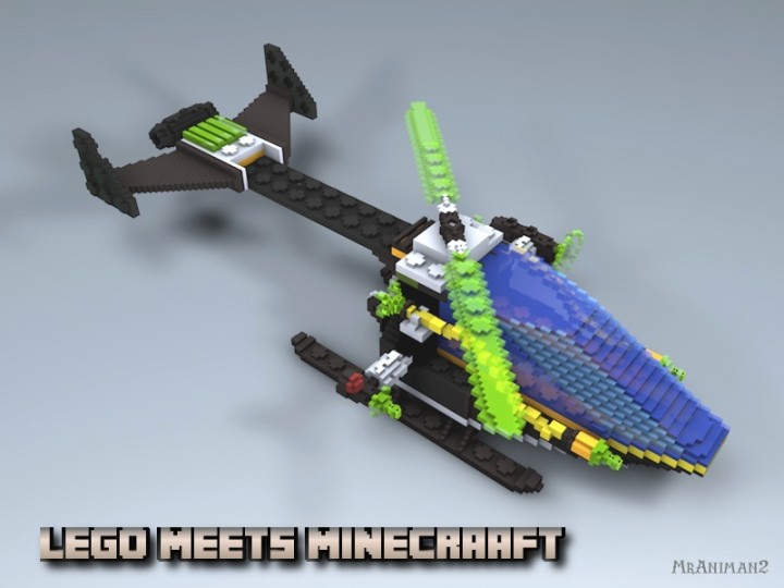 Lego meets Minecraft #1 Minecraft Map