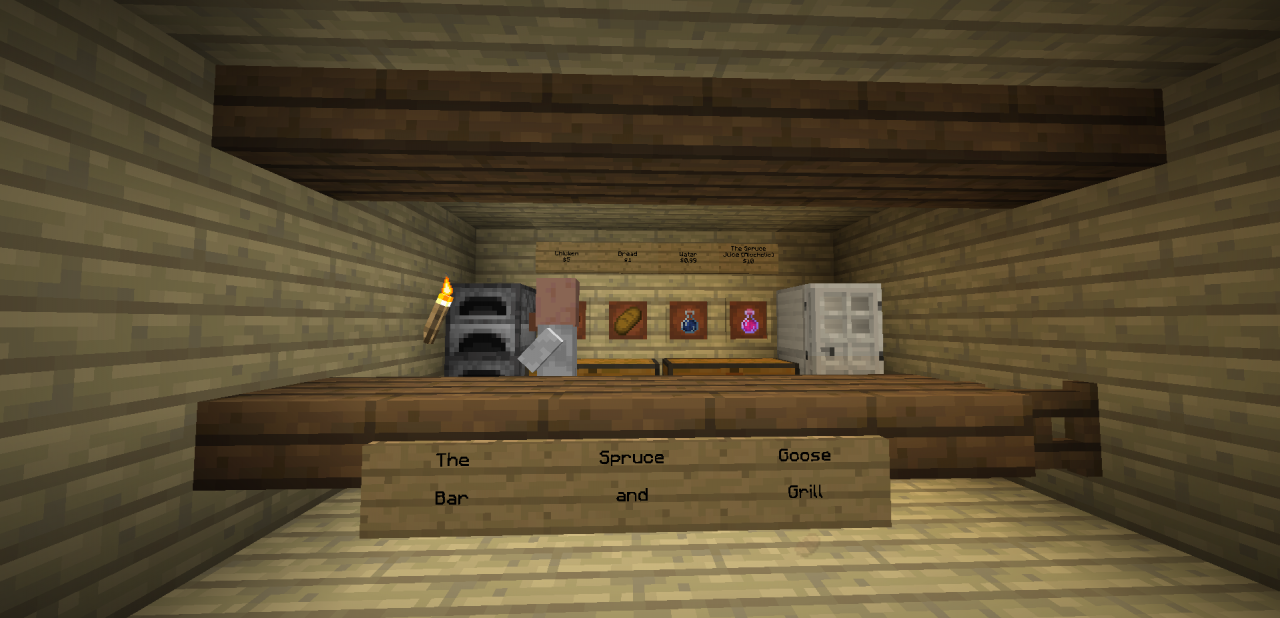 The Spruce Goose Minecraft Map