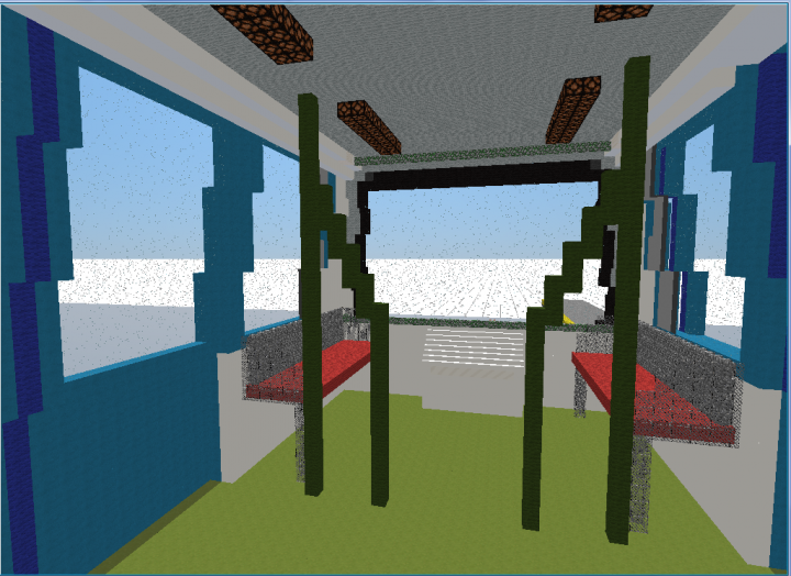 Gatwick shuttle train Minecraft Map