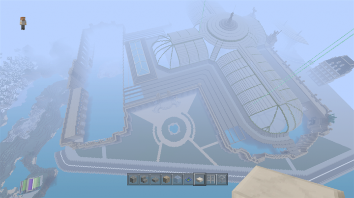 Grand Palais Paris Minecraft Map