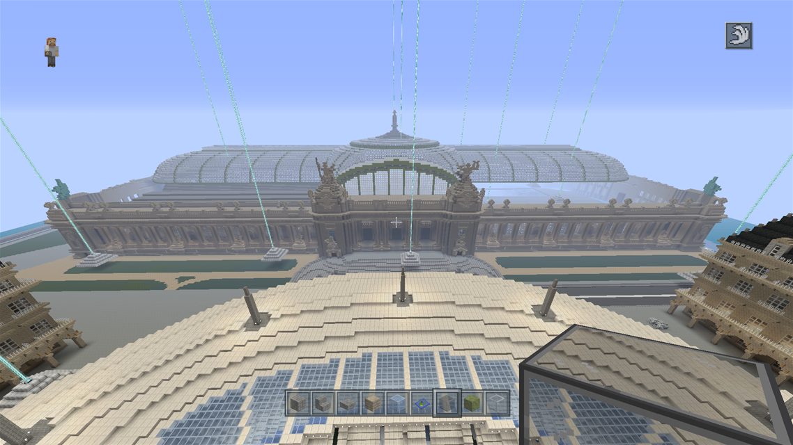 Grand Palais Paris Minecraft Map