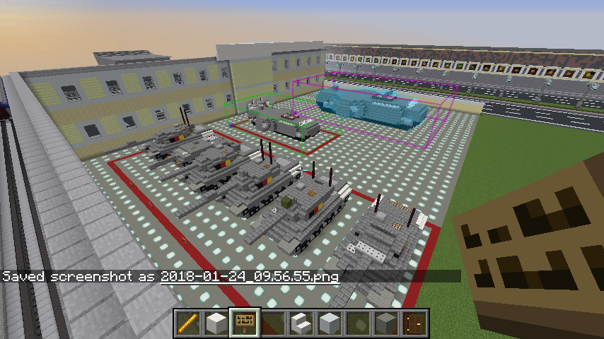 Tank museum Minecraft Map