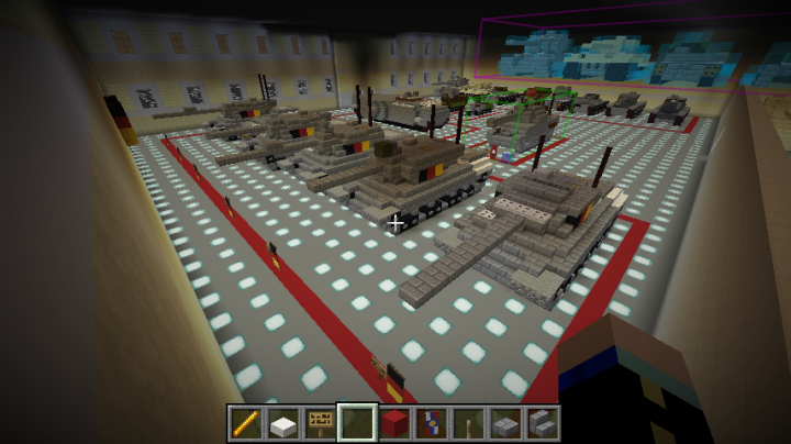 Leopard 1, 1A1, 1A2, 1A3, PTA (+bonus KanonPanzer) Minecraft Map
