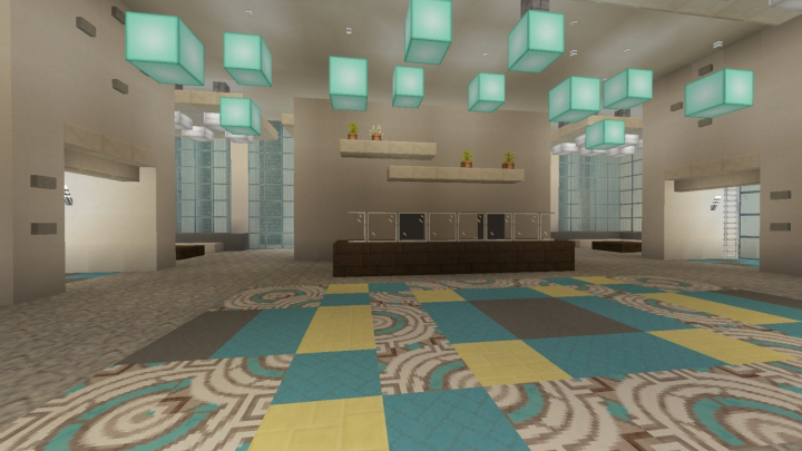 Glass Tower Minecraft Map