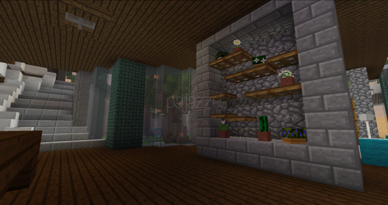 Circular Modern House Minecraft Map