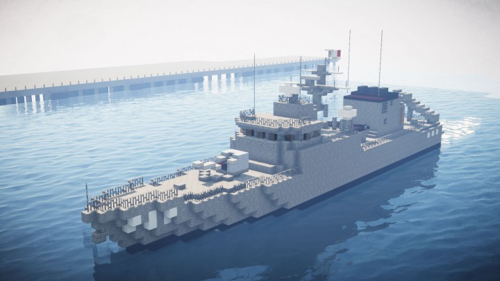 JMSDF Hayabusa class Patrol Boat Minecraft Map