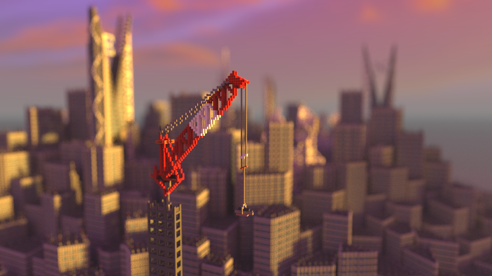 skyscrapers Island Minecraft Map