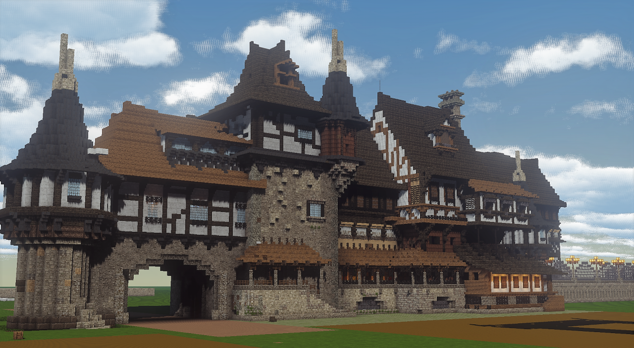 A Medieval Estate Minecraft Map