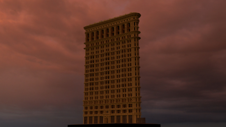 Flatiron Building New York Minecraft Map