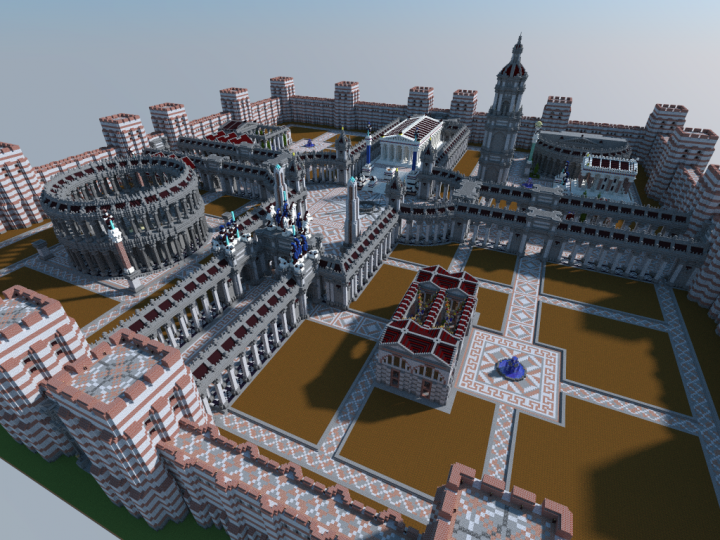 The Roman City of Amphora - Circa 550 AD Minecraft Map
