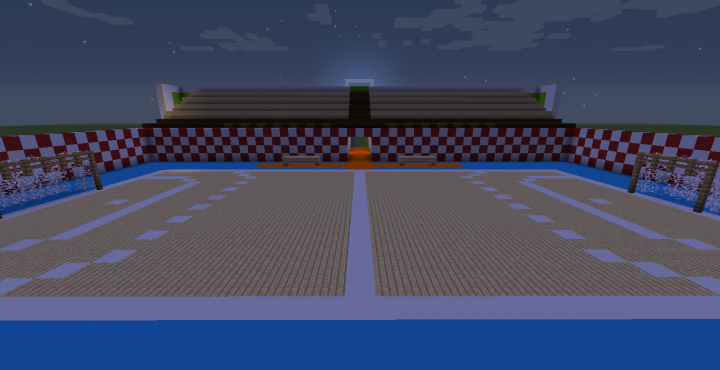 Handball Arena as a part of a sport coplex Minecraft Map