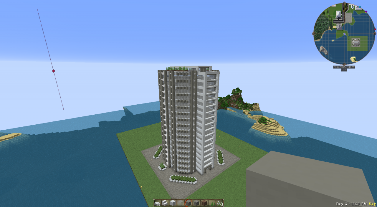 Huge City! FTB Server! Minecraft Map