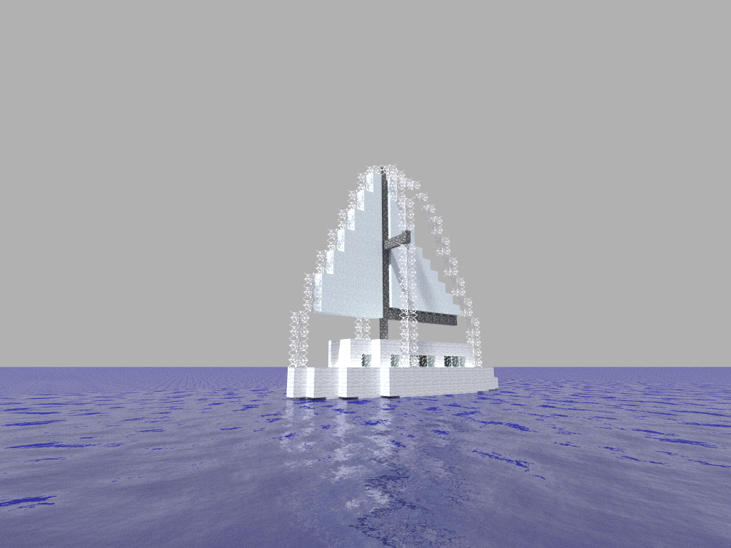 Small Sailboat Minecraft Map