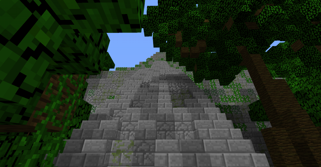 Ancient Mayan style Temple Ruins Minecraft Map