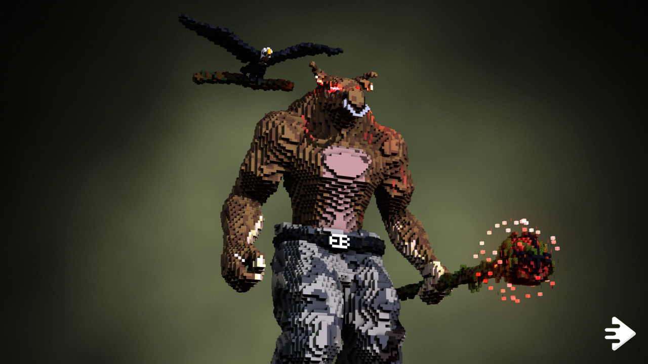 Minecraft organic #1 : Minotaur Minecraft Map