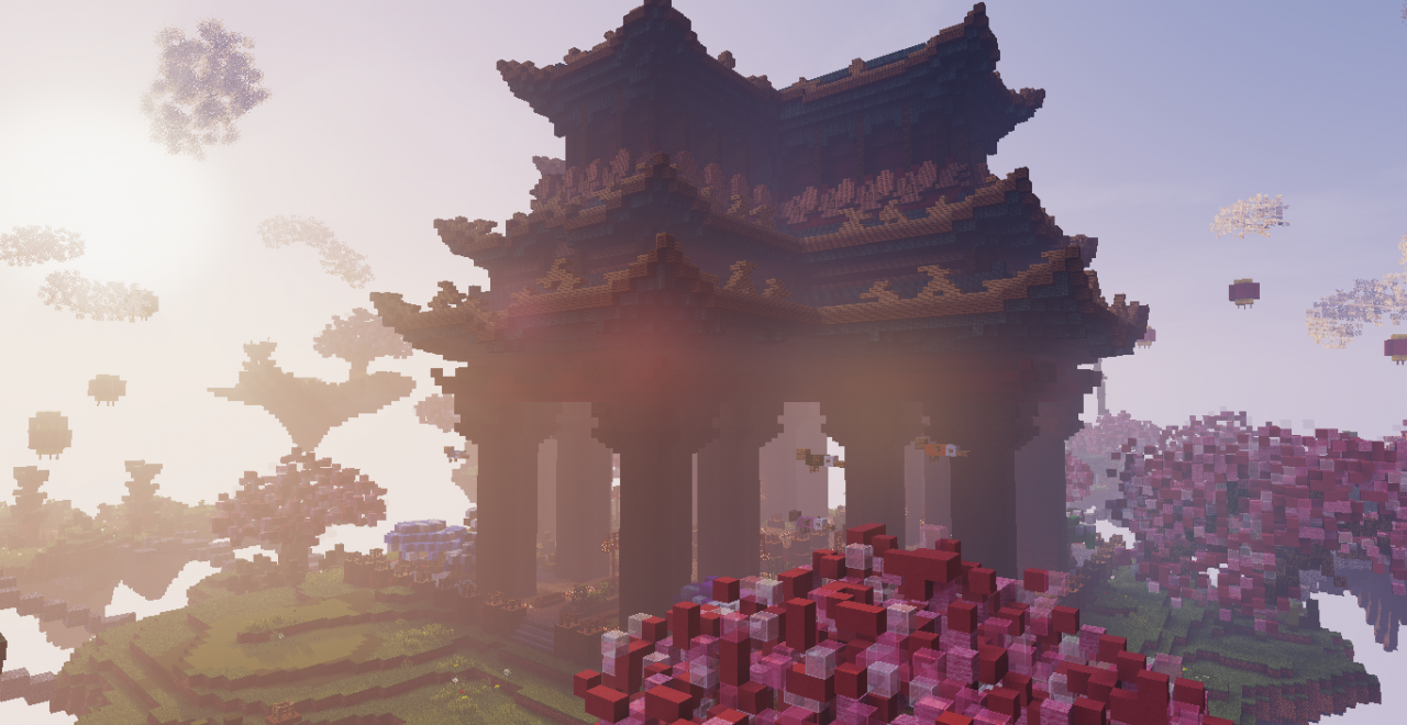 Xinzang - a oriental spawn Minecraft Map