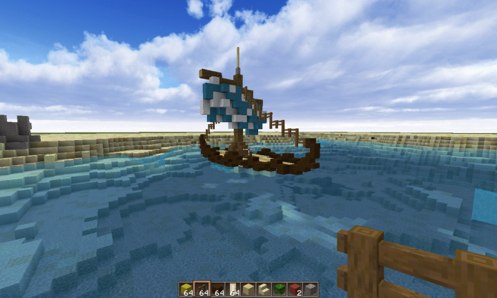 Desert Ship Minecraft Map