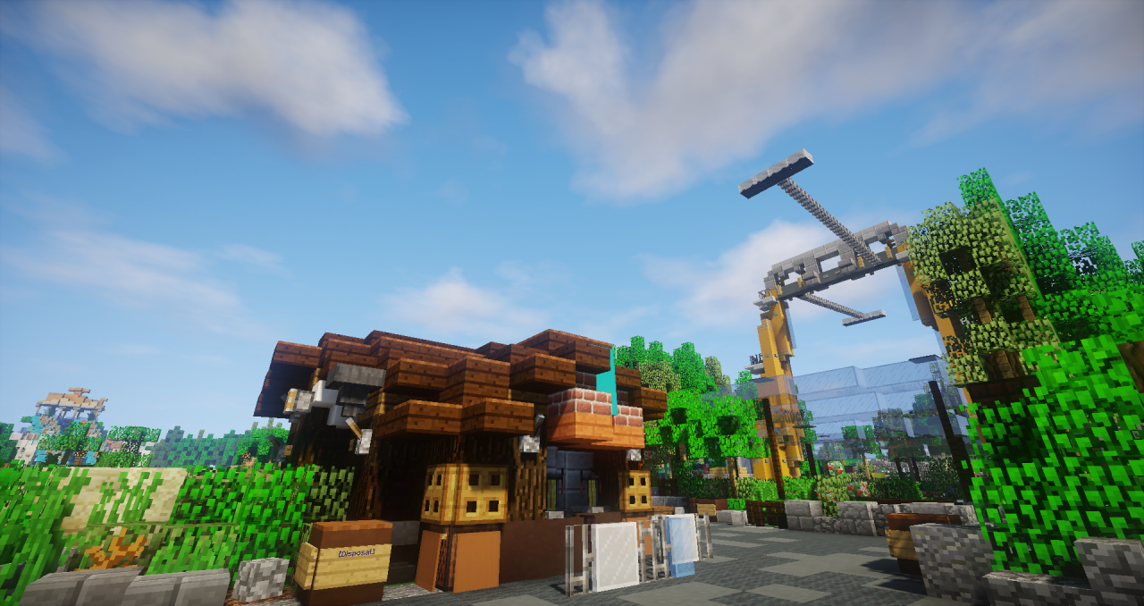 Hyperion Parks - Disneyland Paris, Alton Towers, Games, Creative - New: THORPE PARK Minecraft Server
