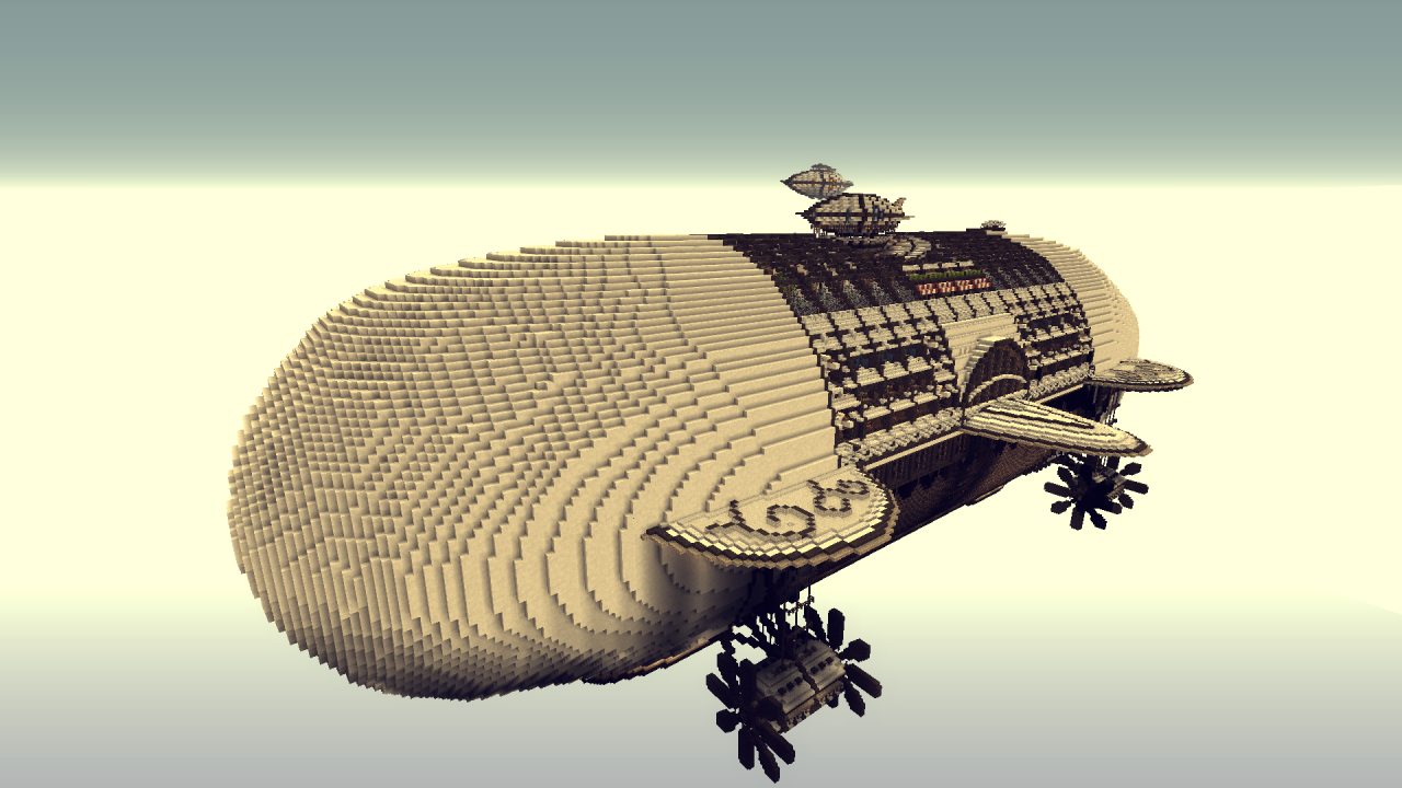 Freighter Airship Minecraft Map