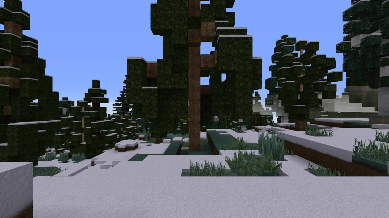 Mt. Rainier volcano island map. Minecraft Map