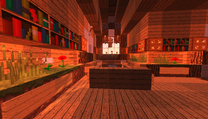 Mediaval fantasy house + interior Minecraft Map