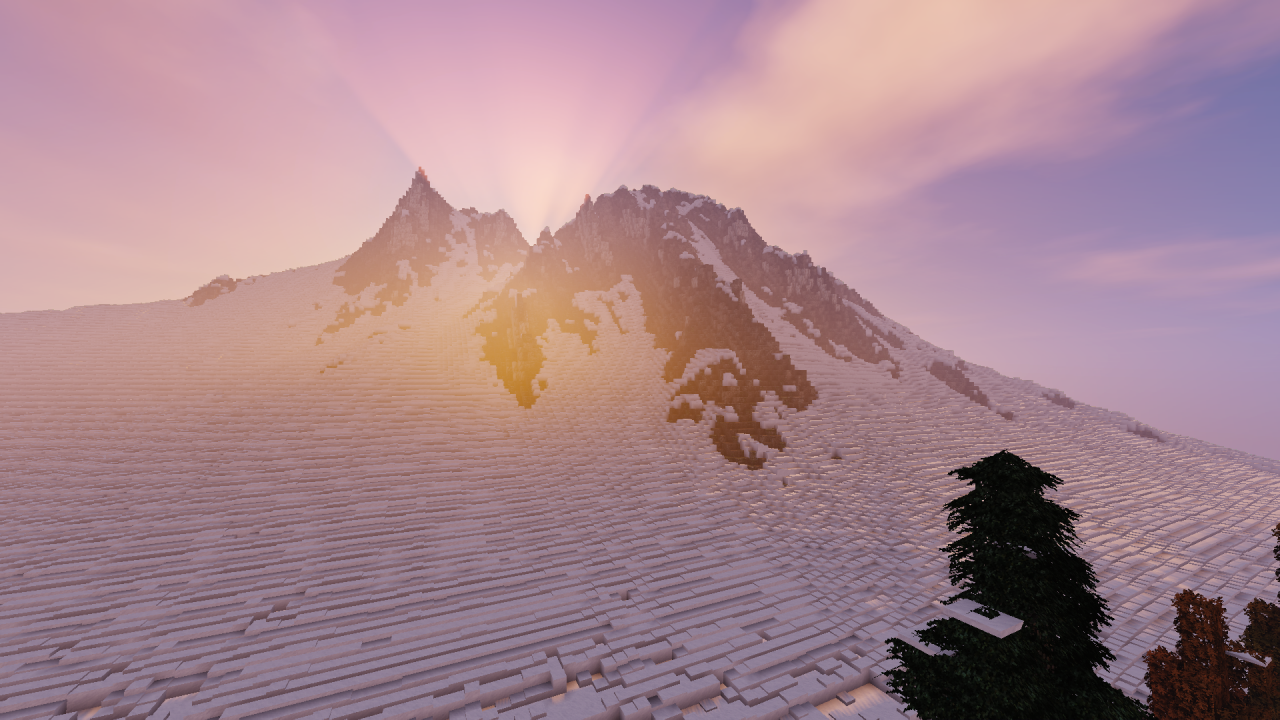 Υυmmγ' - Snowy Mountains -1k*1k Minecraft Map