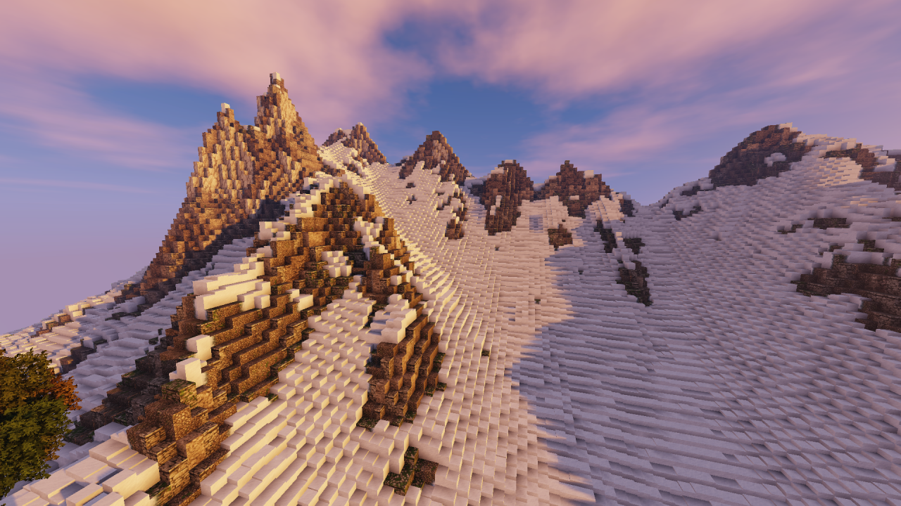 Υυmmγ' - Snowy Mountains -1k*1k Minecraft Map