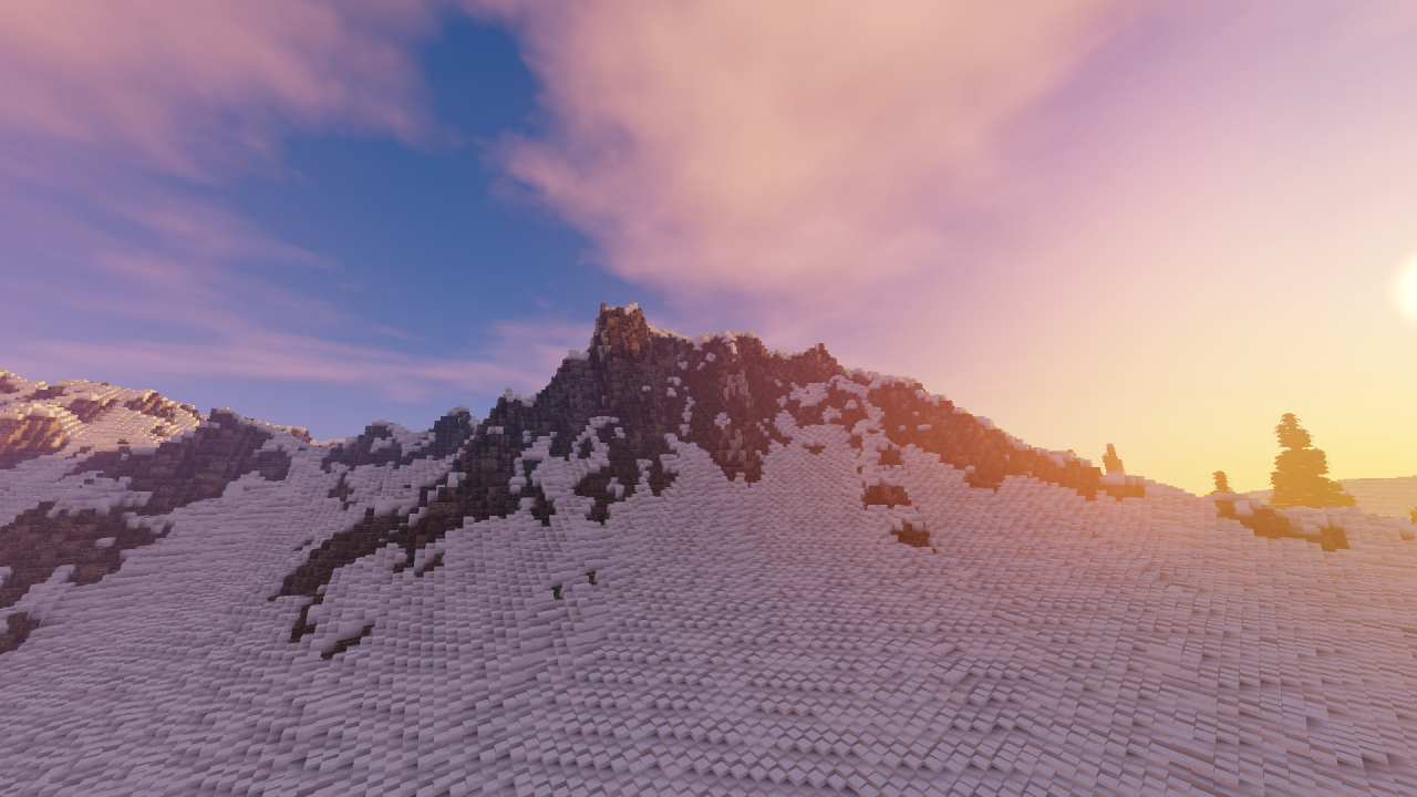 Υυmmγ' - Snowy Mountains -1k*1k Minecraft Map
