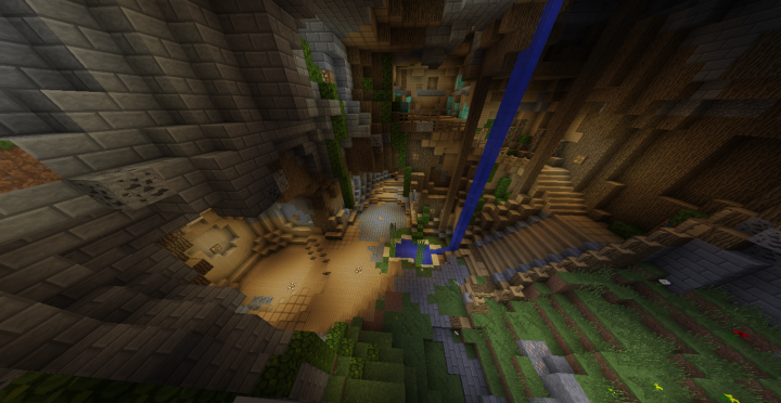 Minecraft Underground Spawn! Minecraft Map