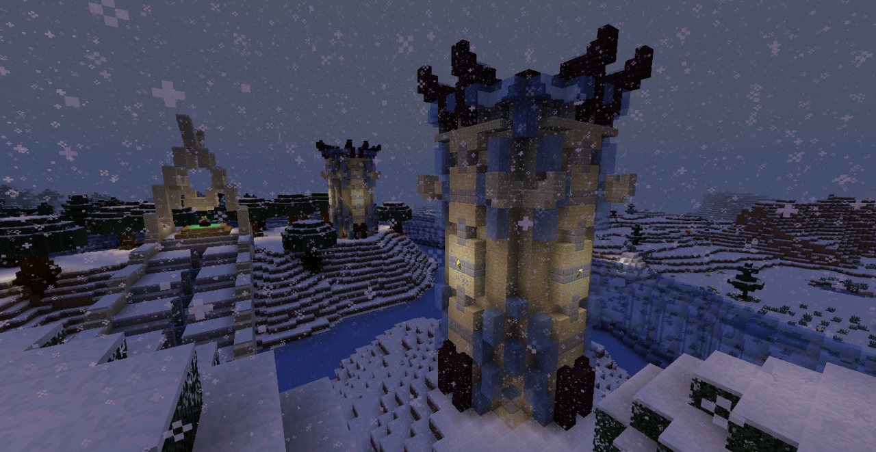 Frozen Lands | Ice Age Minecraft Map