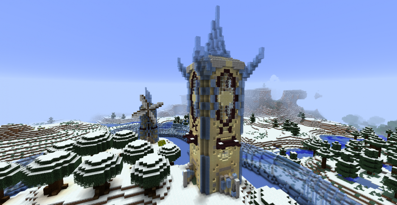 Frozen Lands | Ice Age Minecraft Map