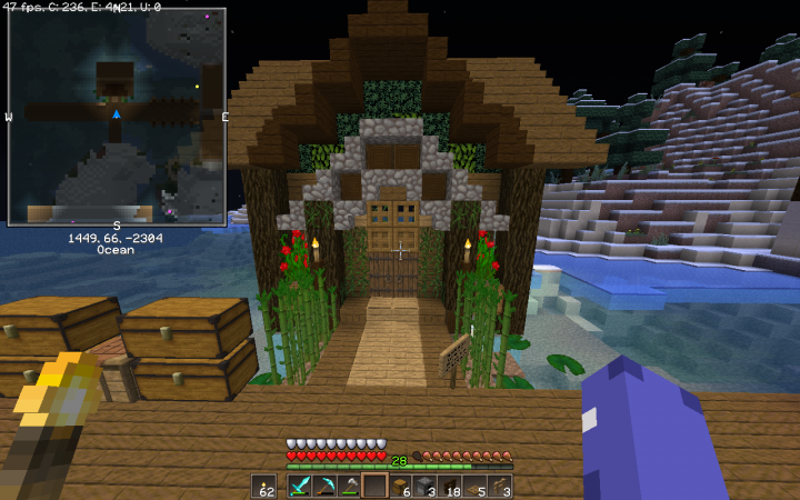 Rustic Dock Cottage Minecraft Map