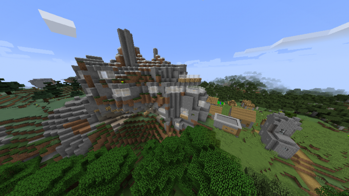 ROCK HOUSE Minecraft Map