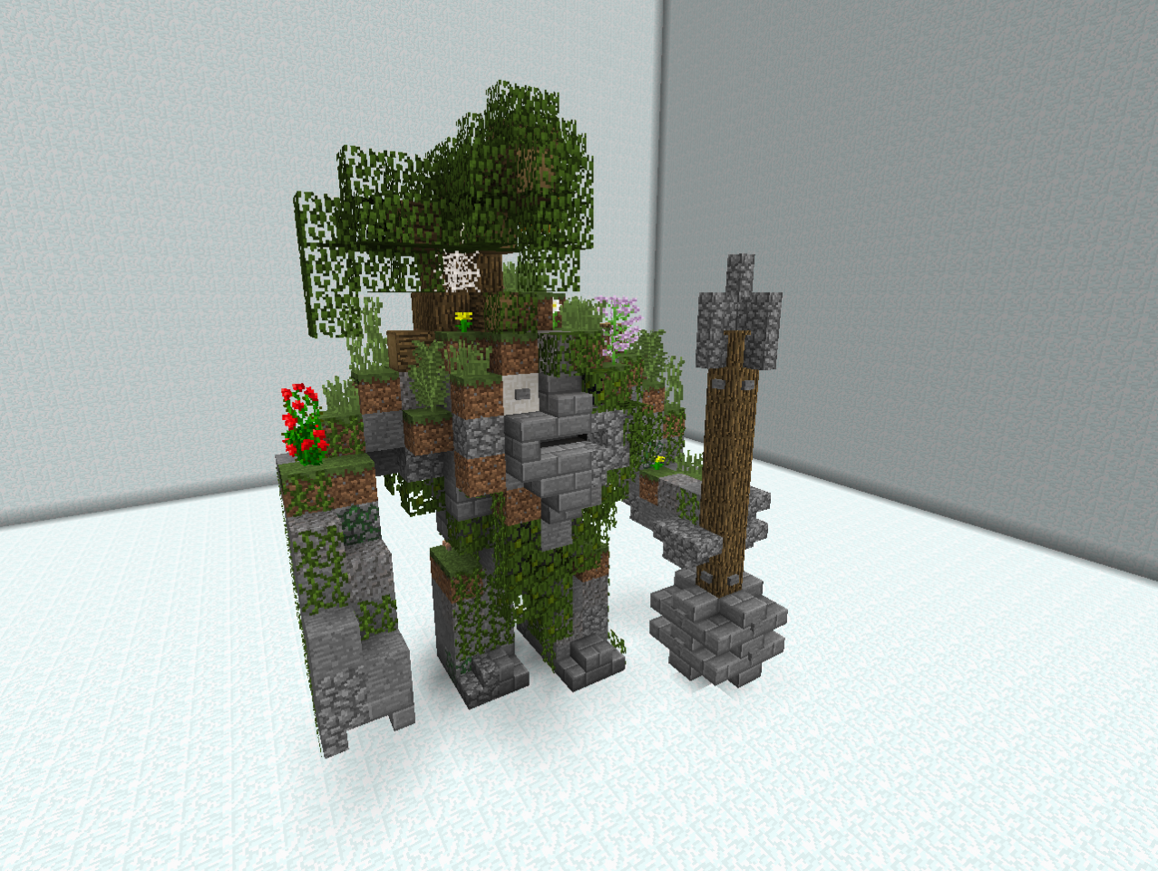 Mountain giant Minecraft Map