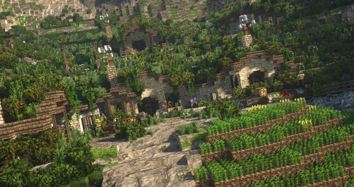 Hobbiton House Minecraft Map