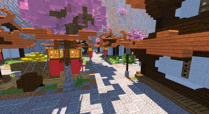 Japanese Village -=- Black Clover RP-=- Minecraft Map