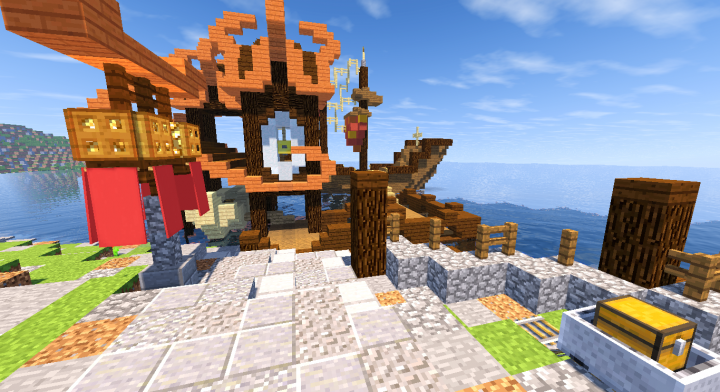 Japanese Village -=- Black Clover RP-=- Minecraft Map