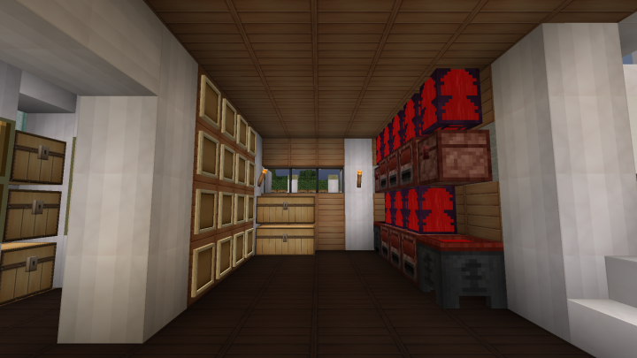 Large Suburban House (#3) for survival Minecraft Map