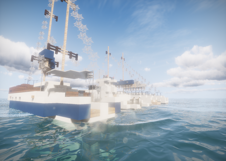 Modern Boat Collection Minecraft Map