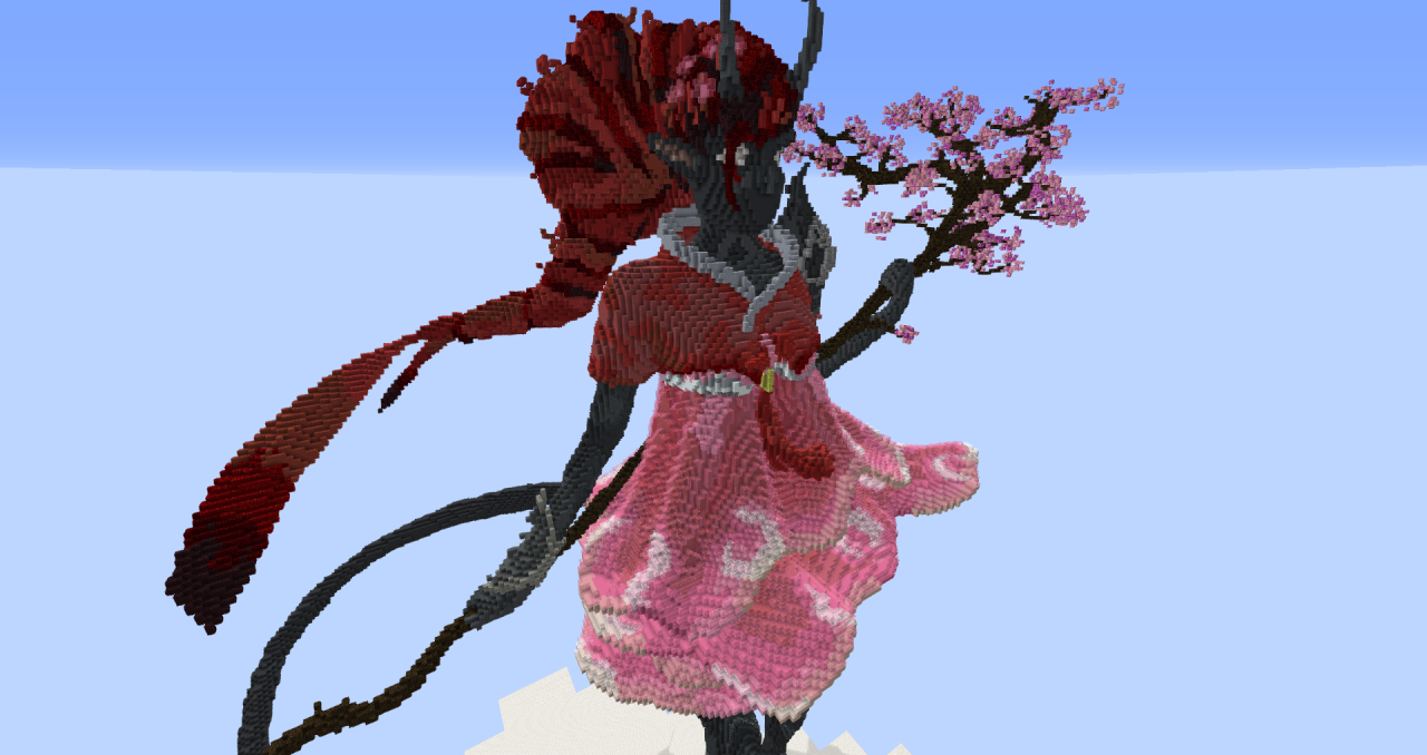 Female demon Minecraft Map