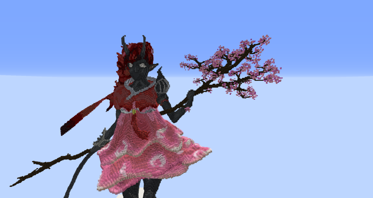 Female demon Minecraft Map