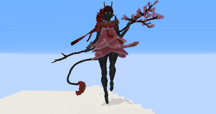 Female demon Minecraft Map