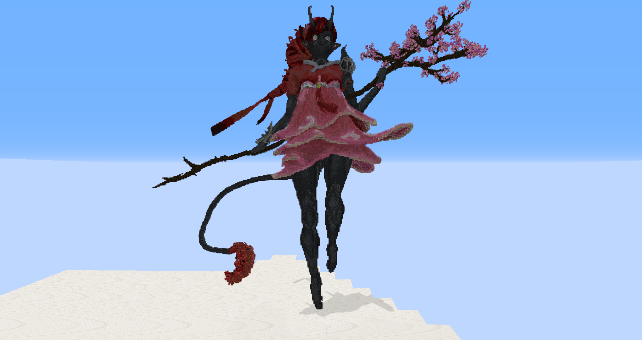 Female demon Minecraft Map