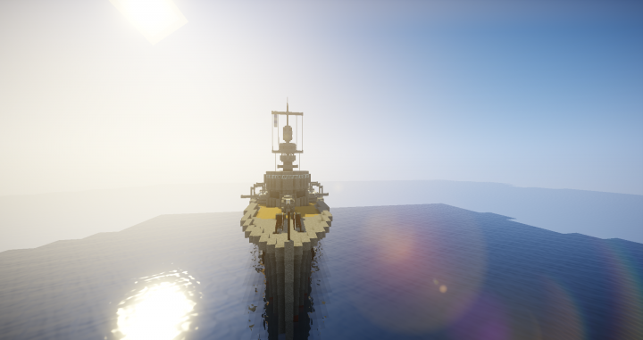 IJN Lightcruiser "Kitakami" Minecraft Map