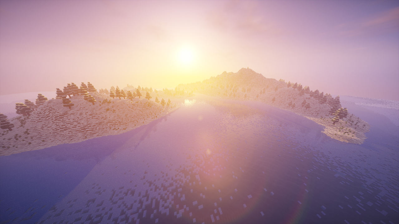 "IceLand" By ClemsDX - Worldpainter Minecraft Map