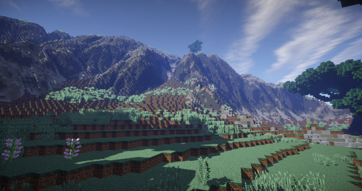 Realistic Terrain [4000x4000] Minecraft Map