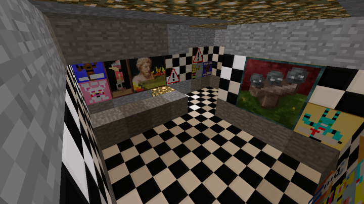 fnaf 1 remake Minecraft Map