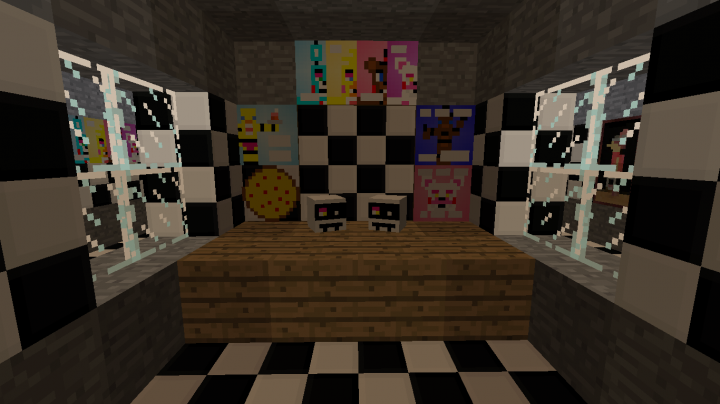 fnaf 1 remake Minecraft Map